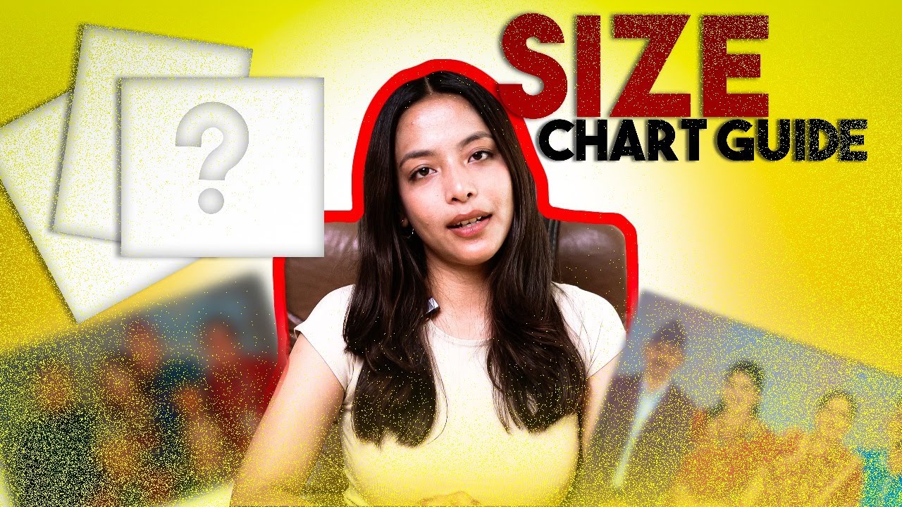 SIZE CHART FOR PAINTING