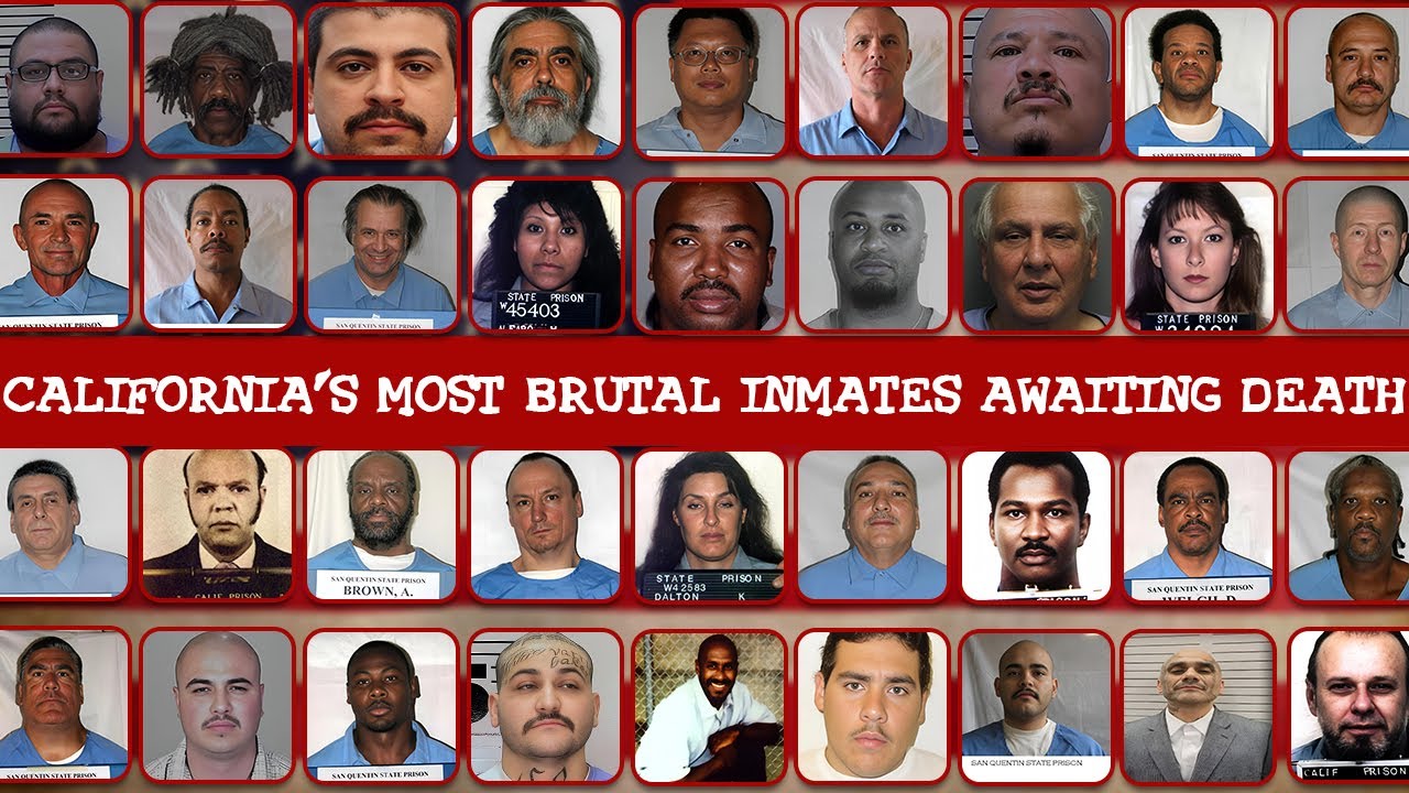 All CRIMINALS Awaiting EXECUTION in California: Death Row List
