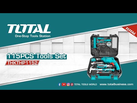 Mechanical Tools - TOTAL TOOLS 115 PCS HANDTOOLS SET Wholesaler from Karwar