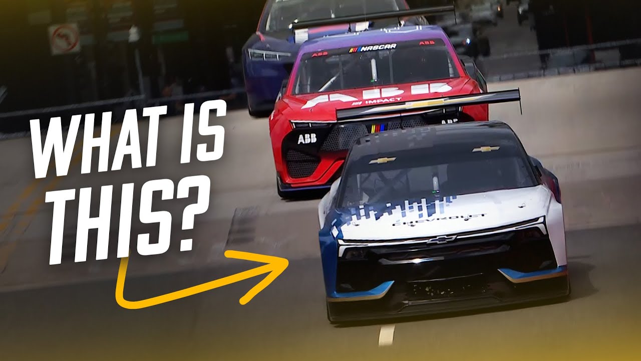 NASCAR's EV Prototype: What Is It? Electric Racing Series? Future Plans? | Interview With ABB VP