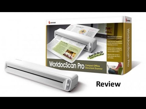 Review: Portable WorldocScan Pro Compact Offline document scanner by Penpower
