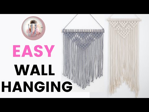 Geometric Macrame Wall Hanging | Beginner Macrame