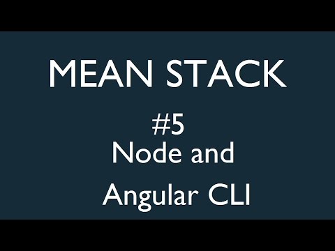 Learn Mean Stack Tutorial 5 Installing Node and Angular CLI - Mind Luster