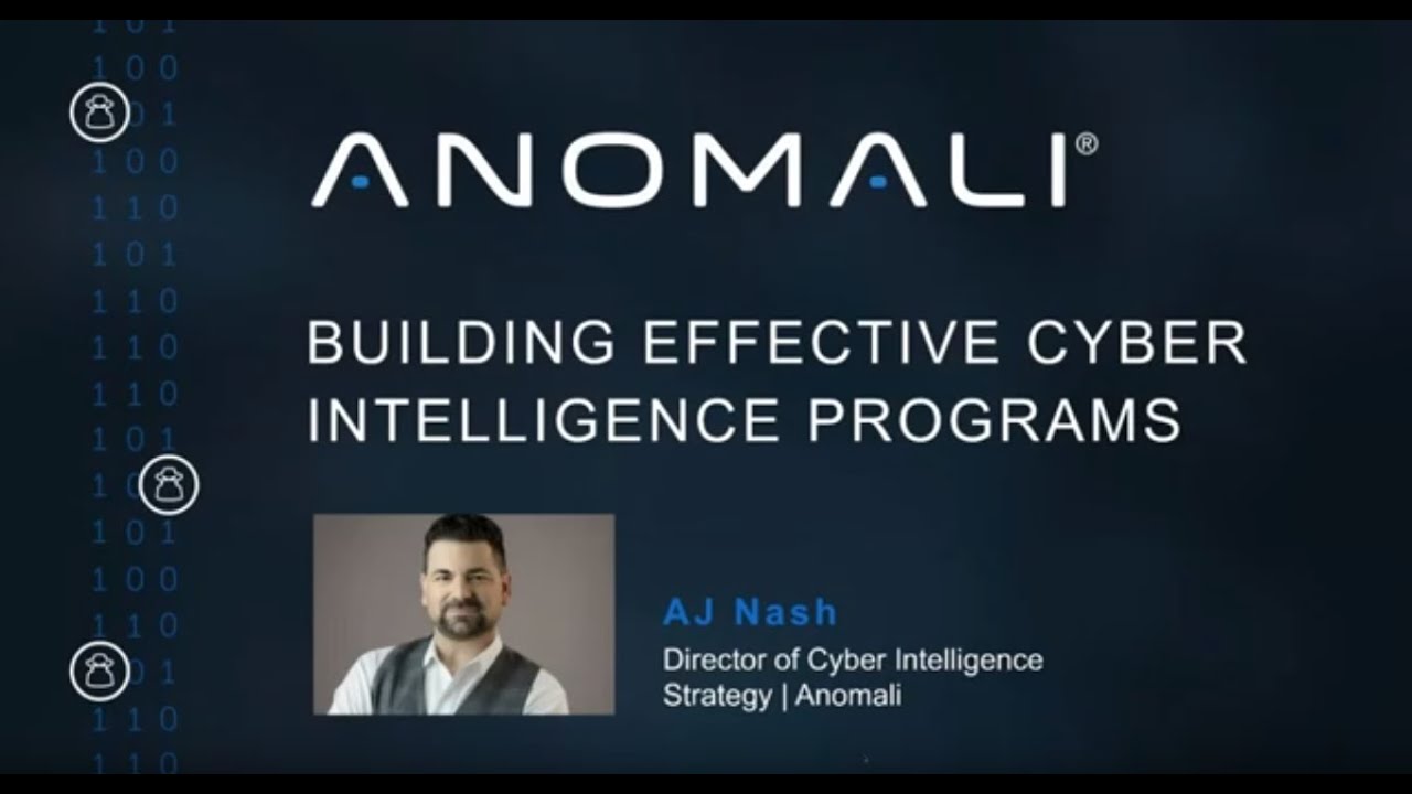 Building Effective Threat Intelligence Programs