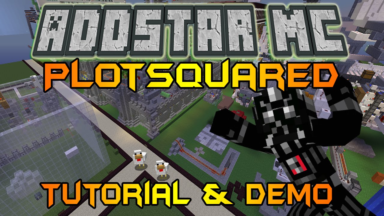 Minecraft - PlotSquared Tutorial & Demo