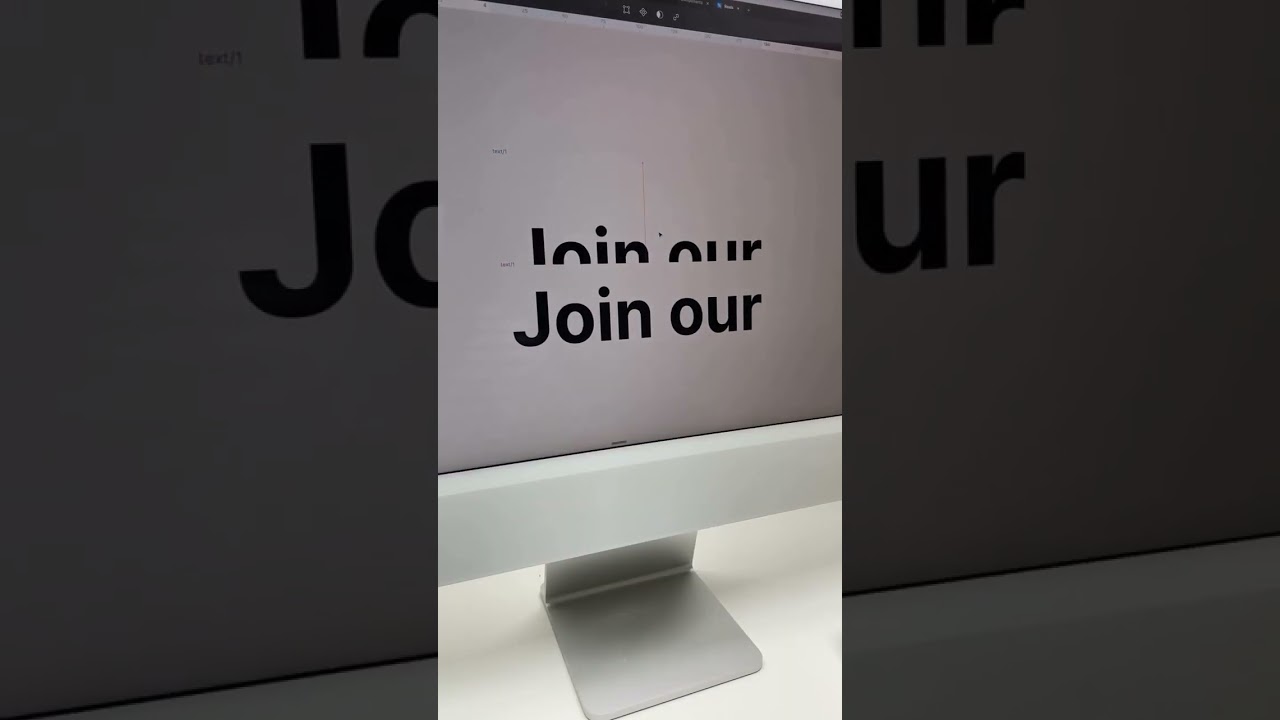 Animating text in figma #texteffect #animationshorts #animation #shortsfeed #shorts #short #uiux #ui