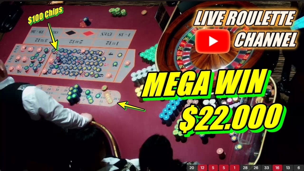 🔴LIVE ROULETTE | 💰 MEGA WIN 💲22.000 In Las Vegas Casino 🎰 $100 Chips Inside Session ✅ 2026-04-30