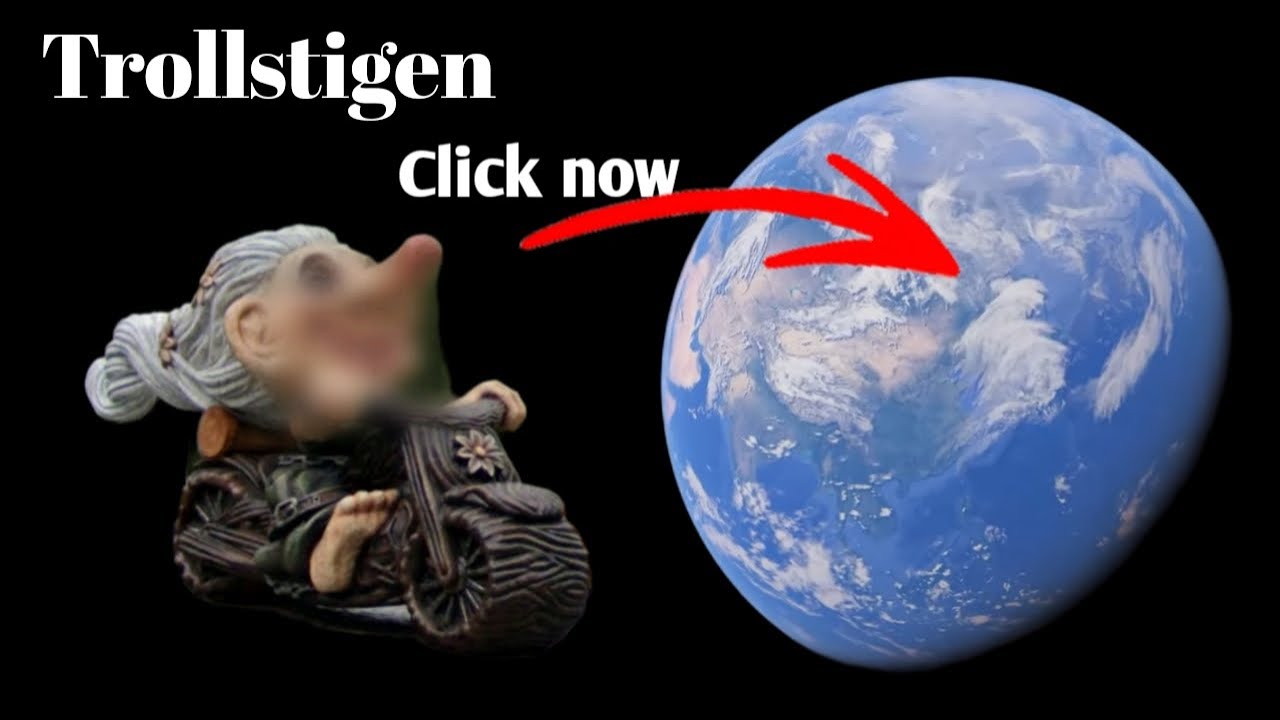 Trollstigen 🏍️ on google maps and google earth 🌍 #earth #maps #worldyguy2m