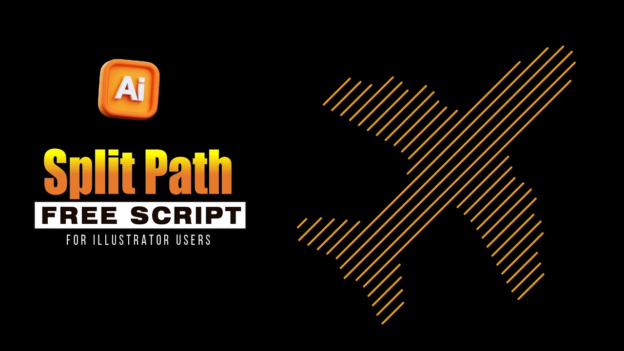 Split Path Script for Illustrator Users! | Free Scripts | Adobe Illustrator scripts