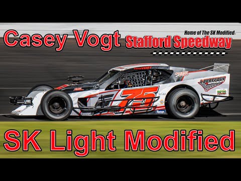 Casey Vogt #75 SK Light Modified Stafford Motor Speedway 6/20/2025