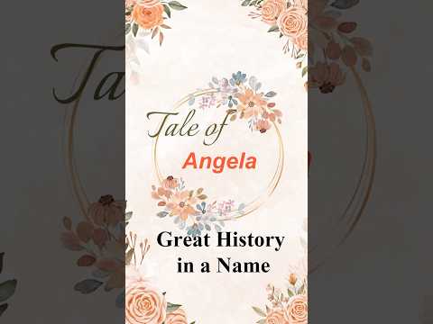 Name Origins: Angela #shorts #history #Angela #facts
