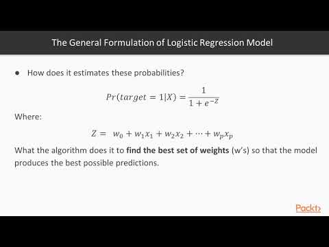 Making Predictions with Data and Python : Logistic Regression | packtpub.com