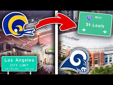 EVERY NFL Franchise Relocation RANKED From WORST To FIRST (Super Bowl Era ONLY)