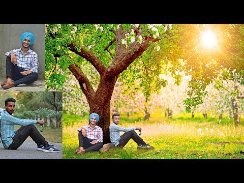 Photoshop | Normal Editing with Nature Background