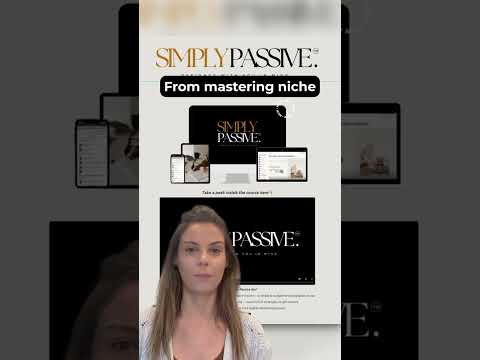 Simply Passive Digital Course