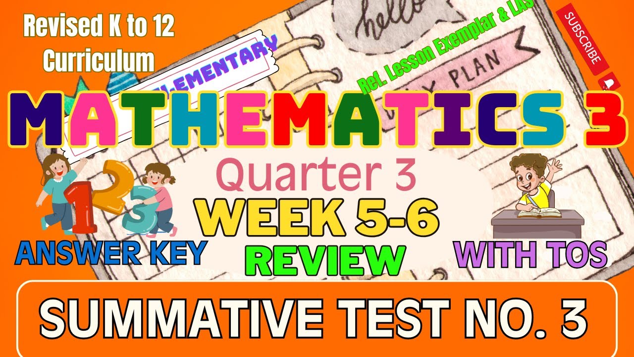 MATH 3 Q3 Summative Test No  3