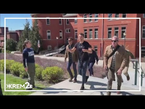 WSU police arrest two suspects after anti-Charlie Kirk vandalism