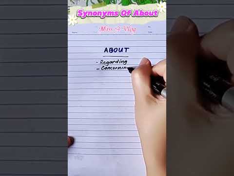 Synonyms Of About #englishvocabulary #vocabulary #vocabularylearning #synonyms #shorts