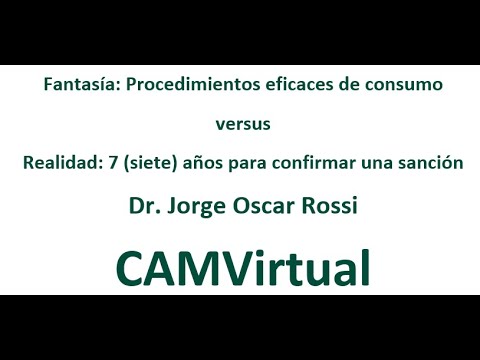 Fantasía: Procedimientos eficaces versus Realidad: 7 (siete) años para confirmar una sanción
