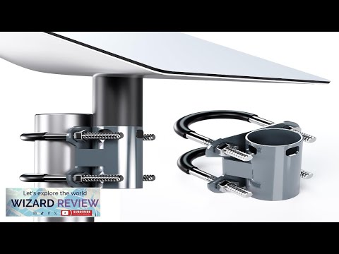 Universal U-Bolt Clamp Antenna Mount Bracket for Starlink V2 Pipe Adapter Adjustable Review