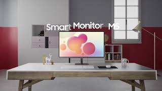 Samsung Smart Monitor M50B | What Is A Smart Monitor? advert uk