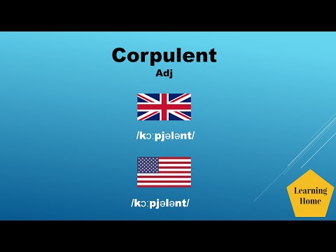 Corpulent meaning pronunciation and synonyms #Shorts