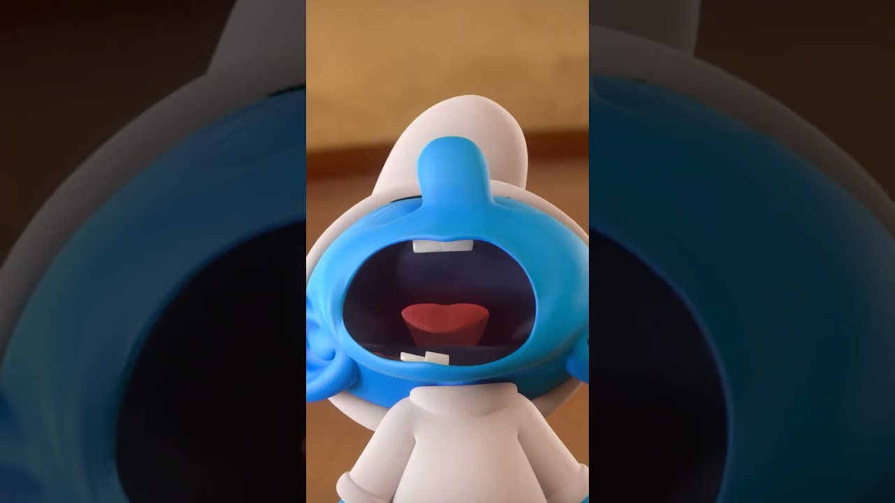 ¡Pitufo bebé destruye el cuadro! • Los Pitufos • Dibujos animados para niños