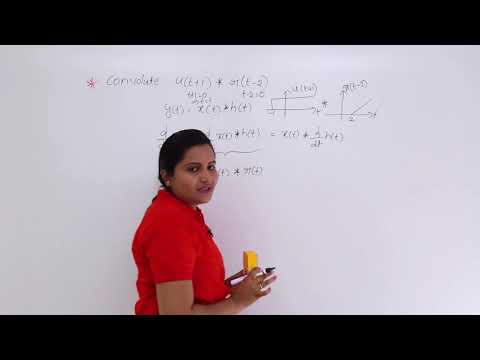 Convolution of Unit Step with Ramp using Differentiation Property Video Lecture - Crash Course ...