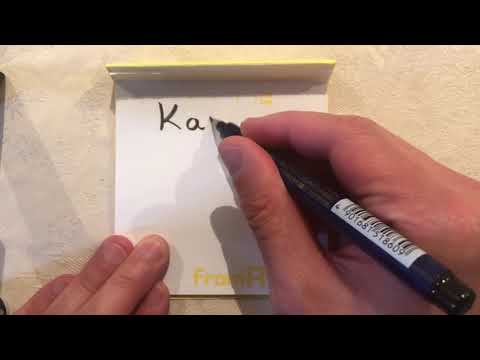 Karnak - How to write in Japanese Kanji