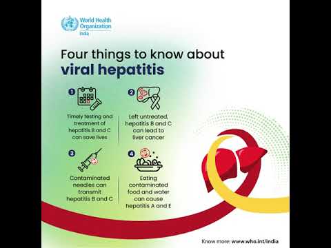 Viral hepatitis - four things to know