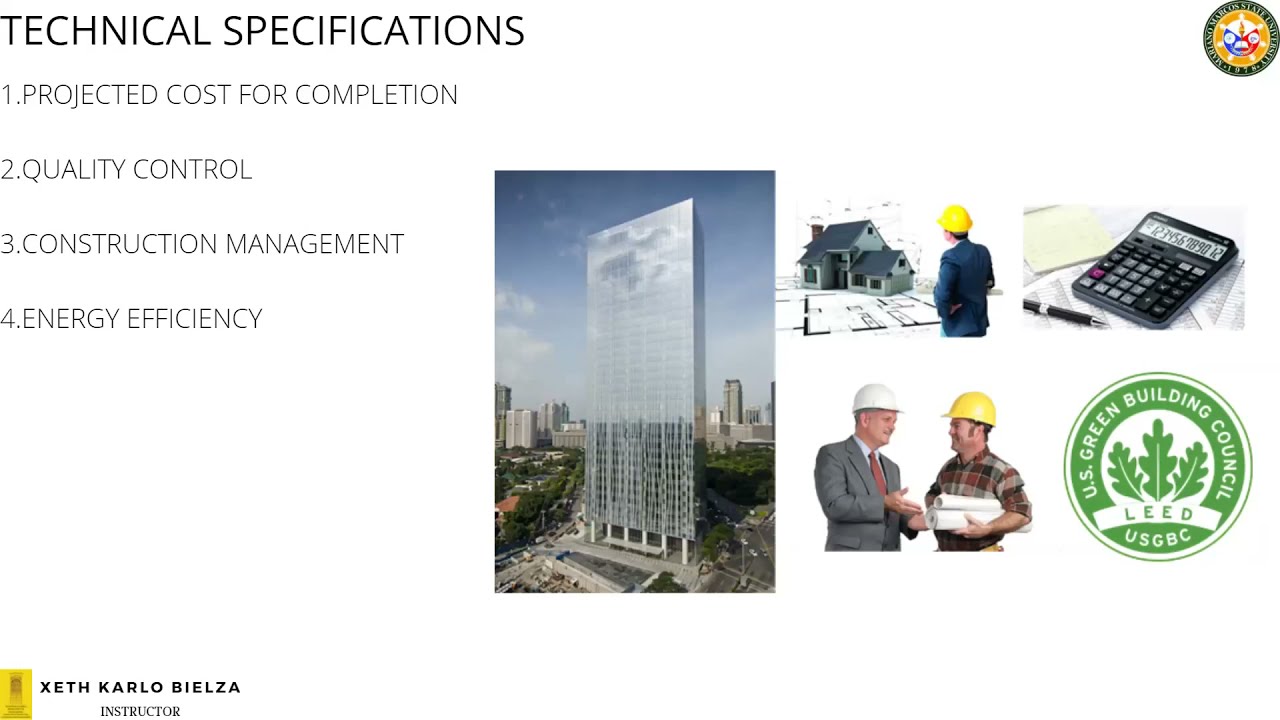 Chapter 2.2 Technical Documentation: Technical Specifications