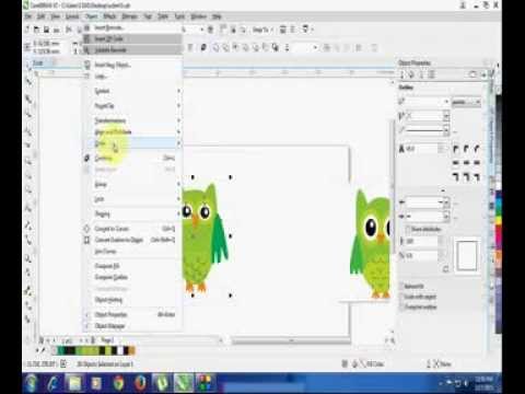 create design using B-spline on Coreldraw