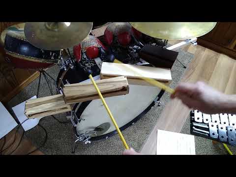 Cowbell plus 3 Homemade Woodblocks | Reverb
