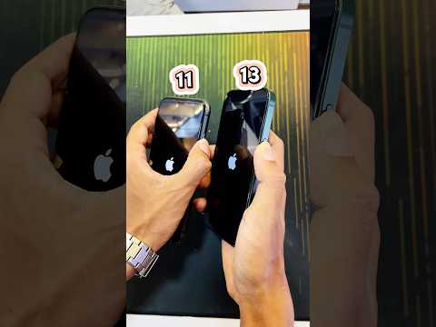 iPhone 11 Vs iPhone 13 Boot Up Test ! #shorts