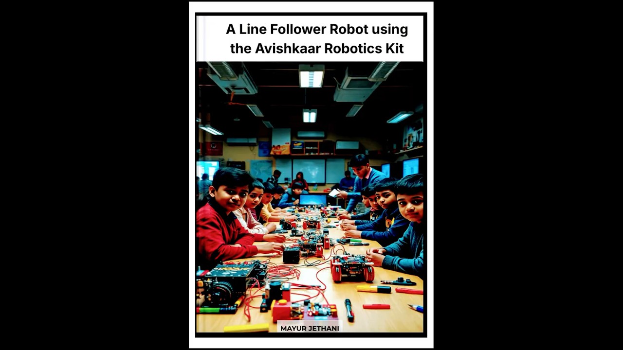 Line Follower robot Pdf #avishkaar