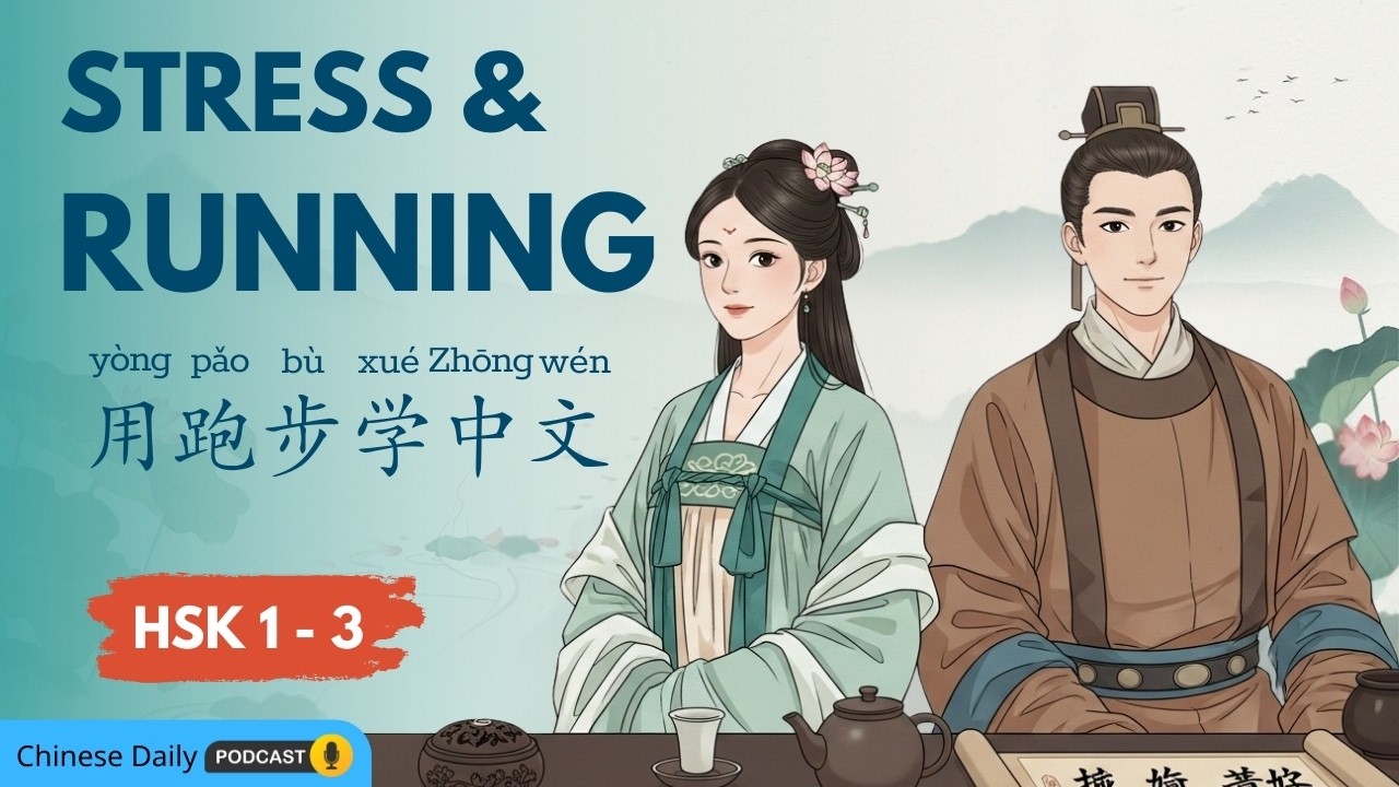 HSK 1-3 | 感觉生活很累？用跑步学中文 | Feeling Stuck? Start Running & Learn Chinese | Chinese Podcast