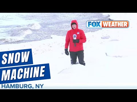 Over 30 Inches Of Snow Falls East Of Lakes Erie, Ontario