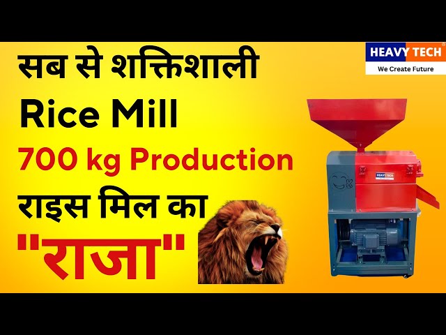 Rice Mill Spare Parts - Heavytech 6n130 Ricemill Manufacturer from Raipur
