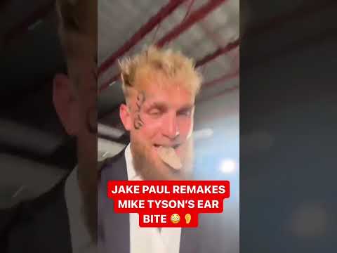 Jake Paul Remade Mike Tyson's EAR BITE 😭👂