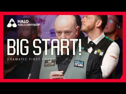 COULD BE MASSIVE! Chris Wakelin vs Mark Allen Dramatic Opening Frame | Halo World Championship 2025