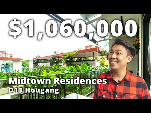 Pool Facing 3-Bed Patio Midtown Residences ($1.06M) D19 Hougang | Selling Singapore Home Tour Ep.118
