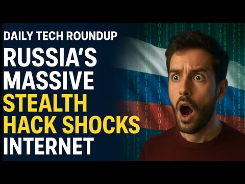Russia's Massive Stealth Hack Shocks Internet – Daily Tech Roundup