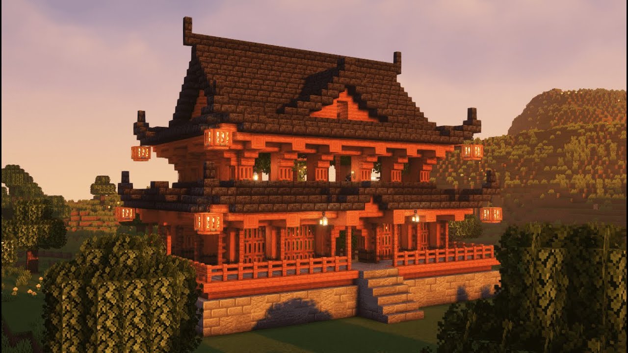Minecraft: Survival Japanese House Tutorial