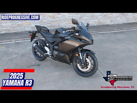 NEW 2025 Yamaha YZF-R3 Motorcycle For Sale In Sherman, TX