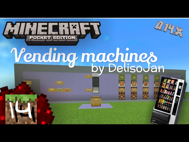 (MCPE) Vending Machine Minecraft Map