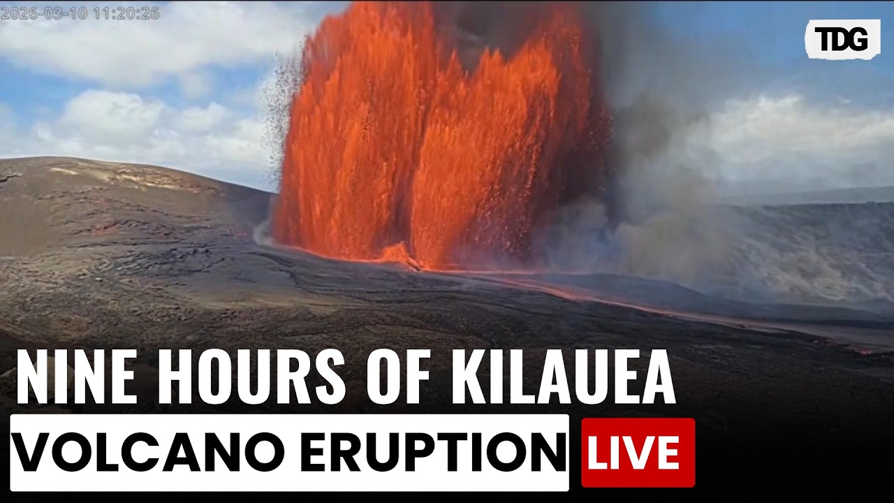 Kilauea Volcano Eruption LIVE: Unleashes Massive Lava Fountains During Explosive Ninth Hour Eruption