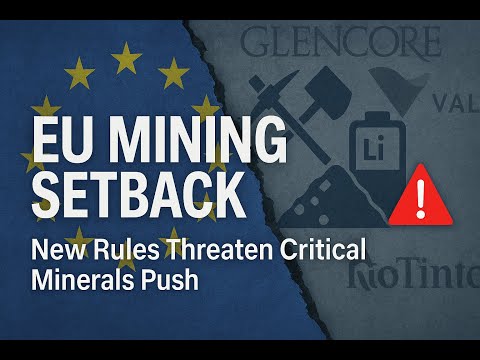 EU Mining Crisis: New Rules Threaten Critical Minerals Supply Chain