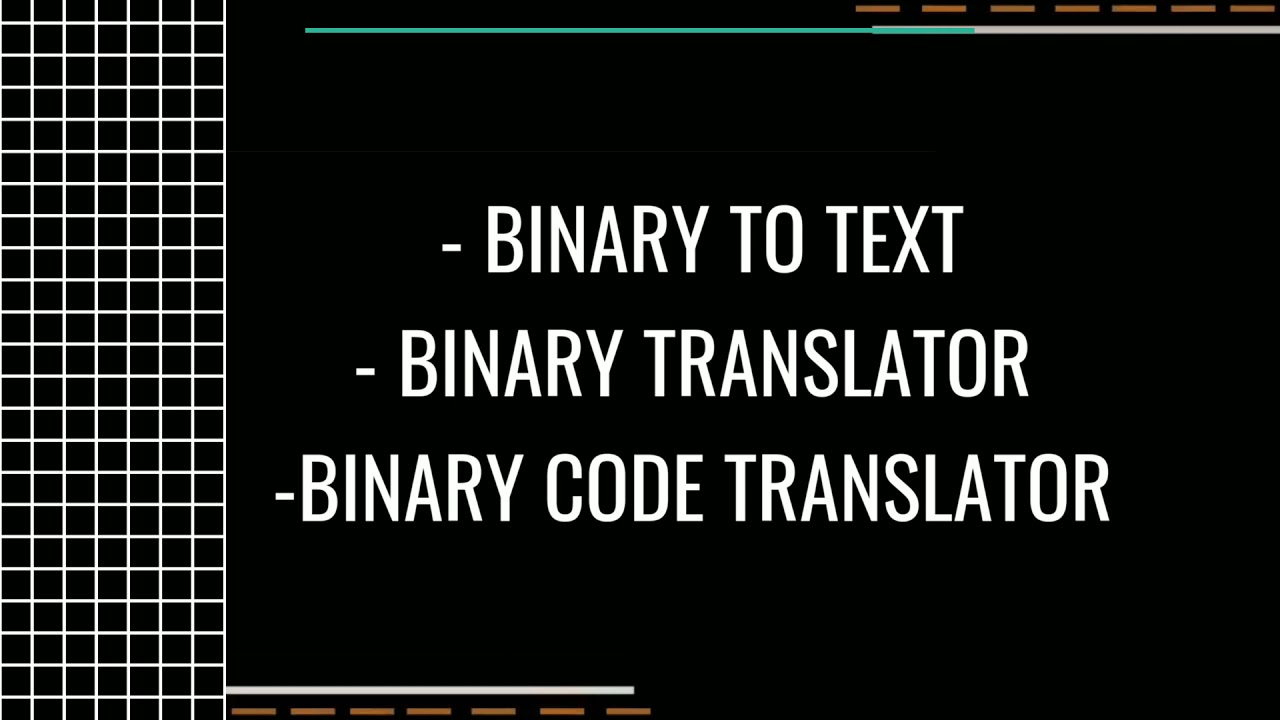 Binary Translator new App