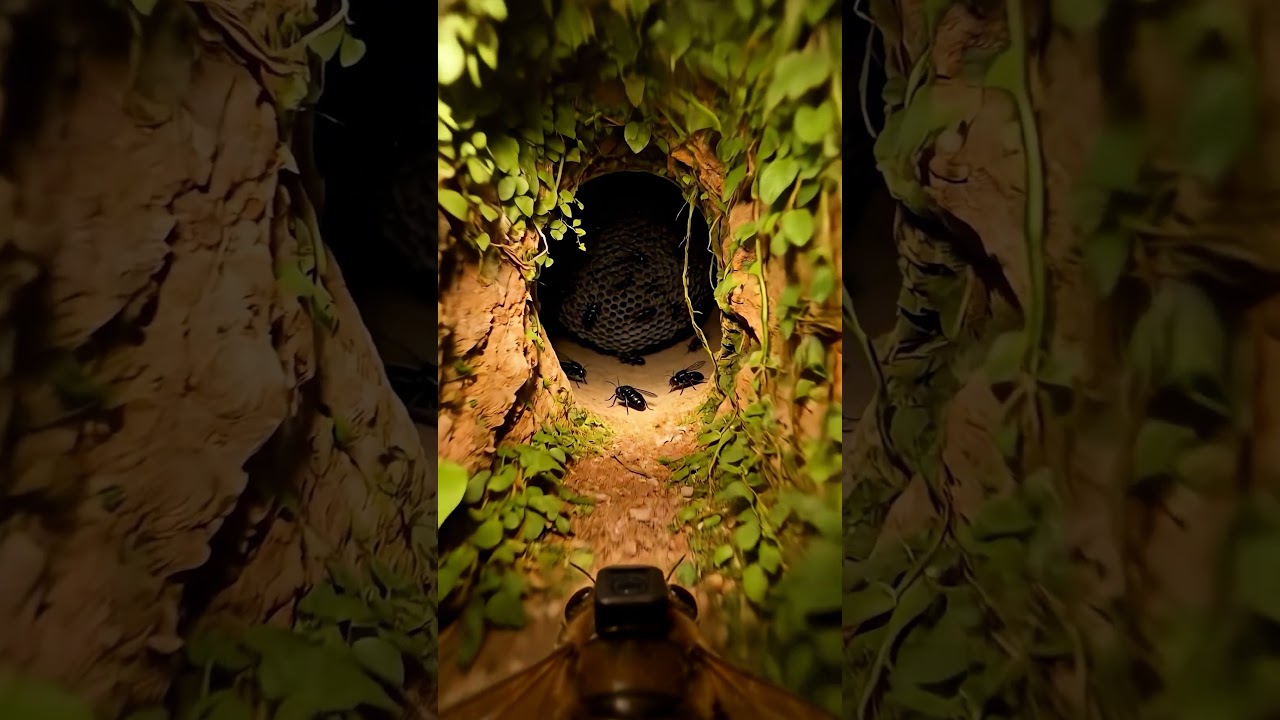 I Mounted a Camera on a Housefly... Exploring Its Chaotic Micro-World! 🪰🤯