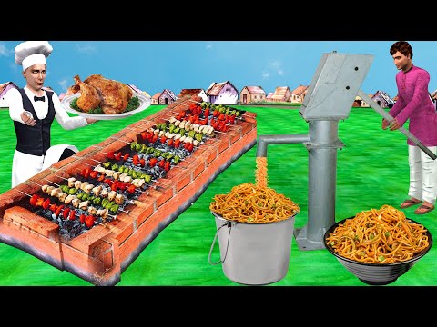 Noodles Handpump Brick Tandoori Chicken Hindi Stories Collection Comedy Moral Stories Hindi Kahaniya
